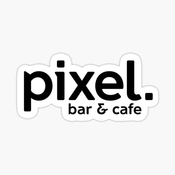 "Pixel Bar Logo" Sticker for Sale by PixelBarAus | Redbubble