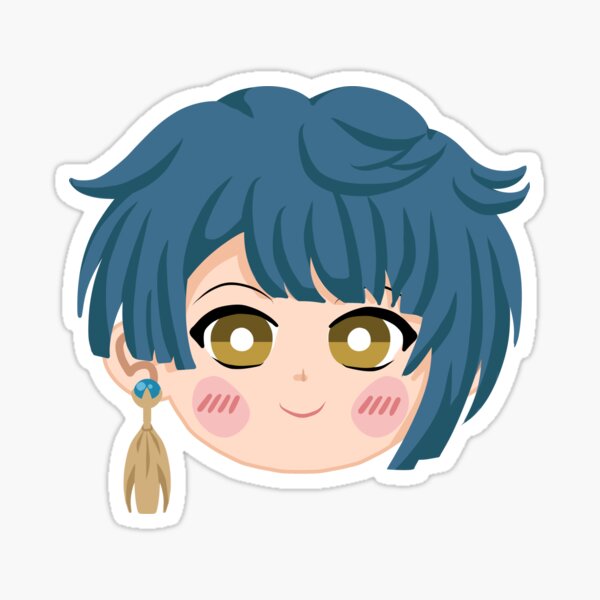 "Genshin Impact [Xingqiu]" Sticker for Sale by LittleMissMmm | Redbubble