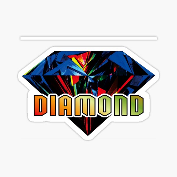 "diamond " Sticker for Sale by BondanGrapich | Redbubble