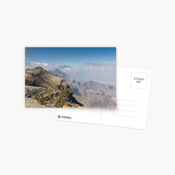 Postkarte for Sale mit "Hajar-Gebirge, Oman" von Mark Prior | Redbubble