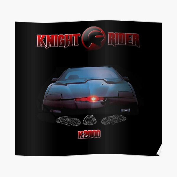 "Knight Rider K2000" Poster by goldplay54 | Redbubble