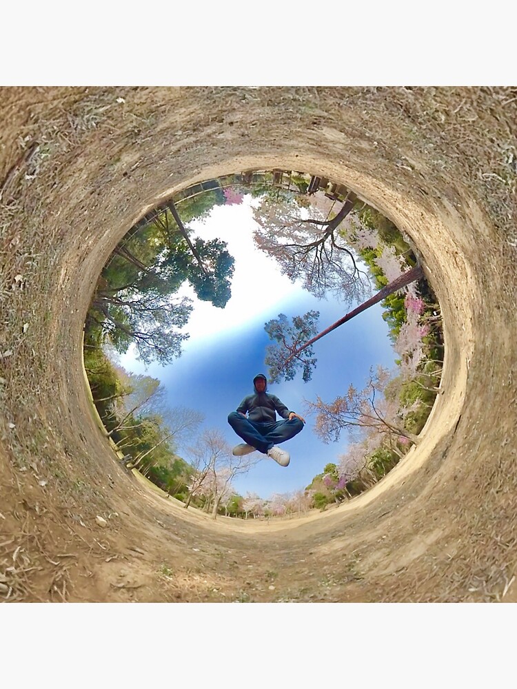 "Inverted Tiny Planet" Sticker for Sale by Designah | Redbubble