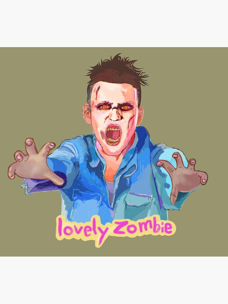 "a lovely zombie not scary_colored" Poster for Sale by KYUNGMEENO ...