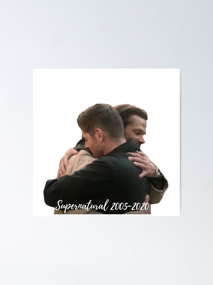 "supernatural 2005-2020 sam and dean last hug scene in heaven ...