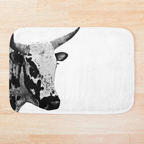 "Nguni" Bath Mat for Sale by EMA-Design | Redbubble