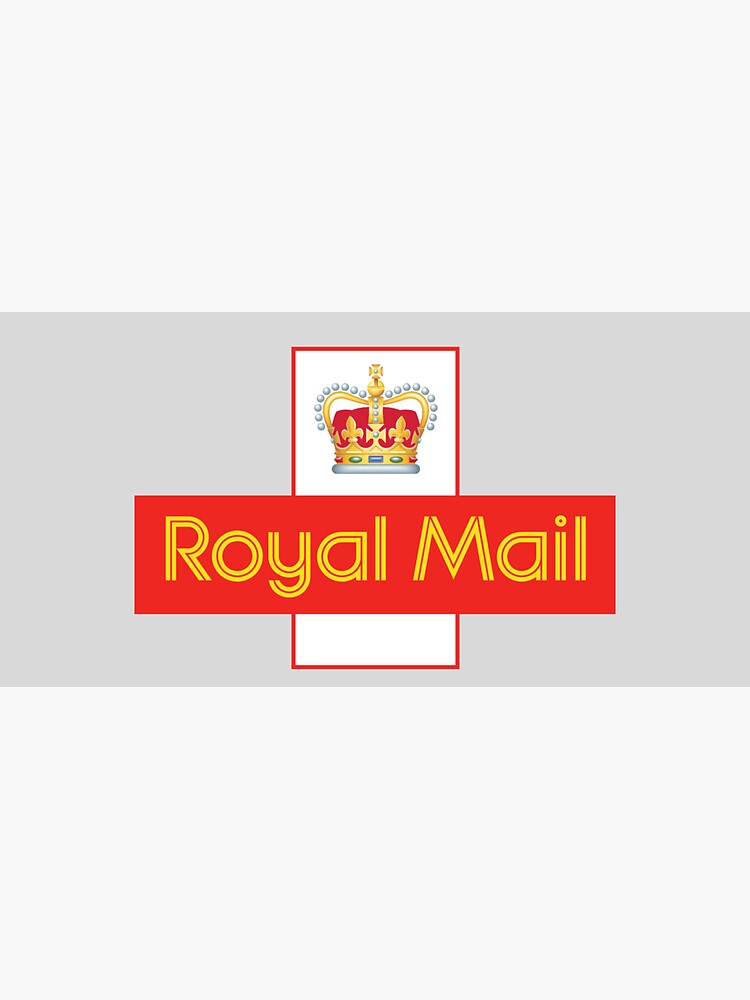 "royal mail" Sticker for Sale by Media-Merch | Redbubble
