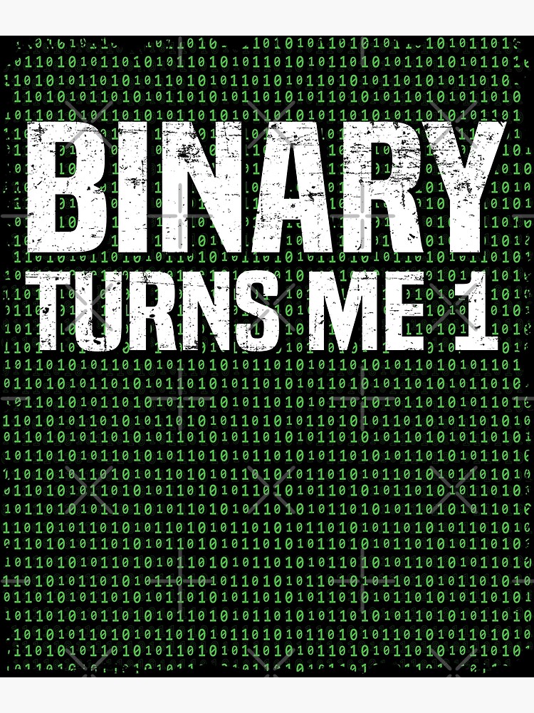 Funny Binary Turns Me On Programmer T Coder Poster For Sale By