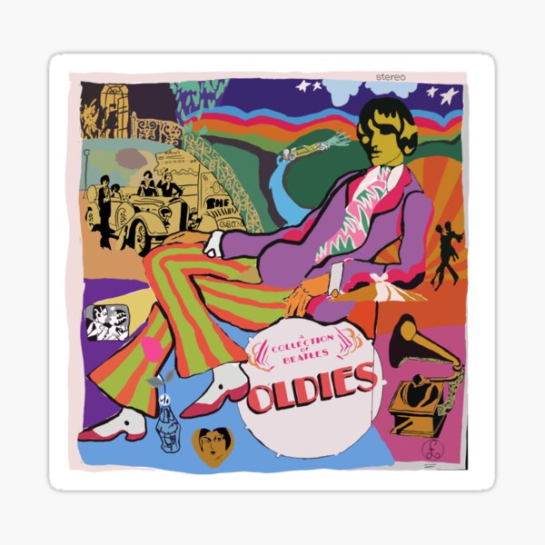 "The Beatles " Sticker for Sale by caramchugh | Redbubble