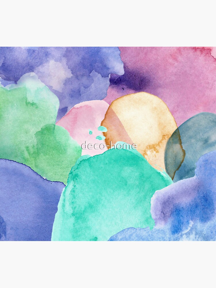 "handdrawn light color" Sticker for Sale by deco-home | Redbubble