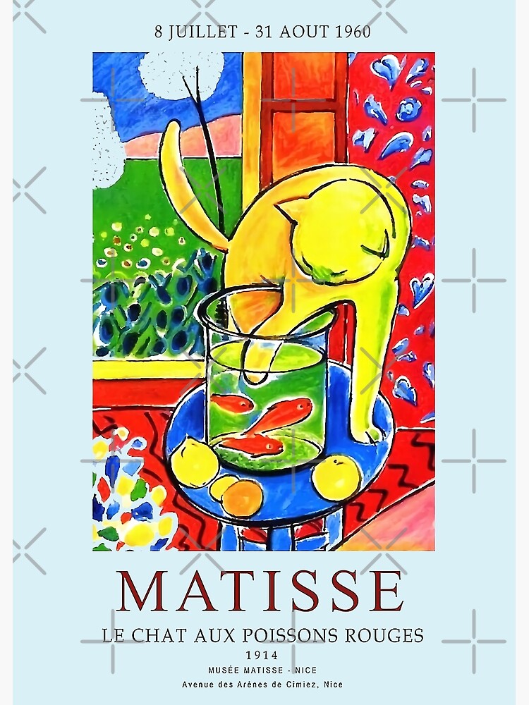 Cat With Red Fish Premium Matte Vertical Poster sold by Enrique Rubio ...