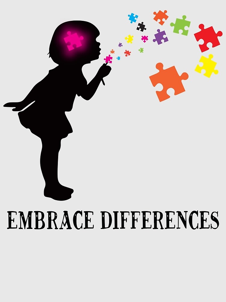 "Embrace Differences" Poster by BilliusChandler | Redbubble