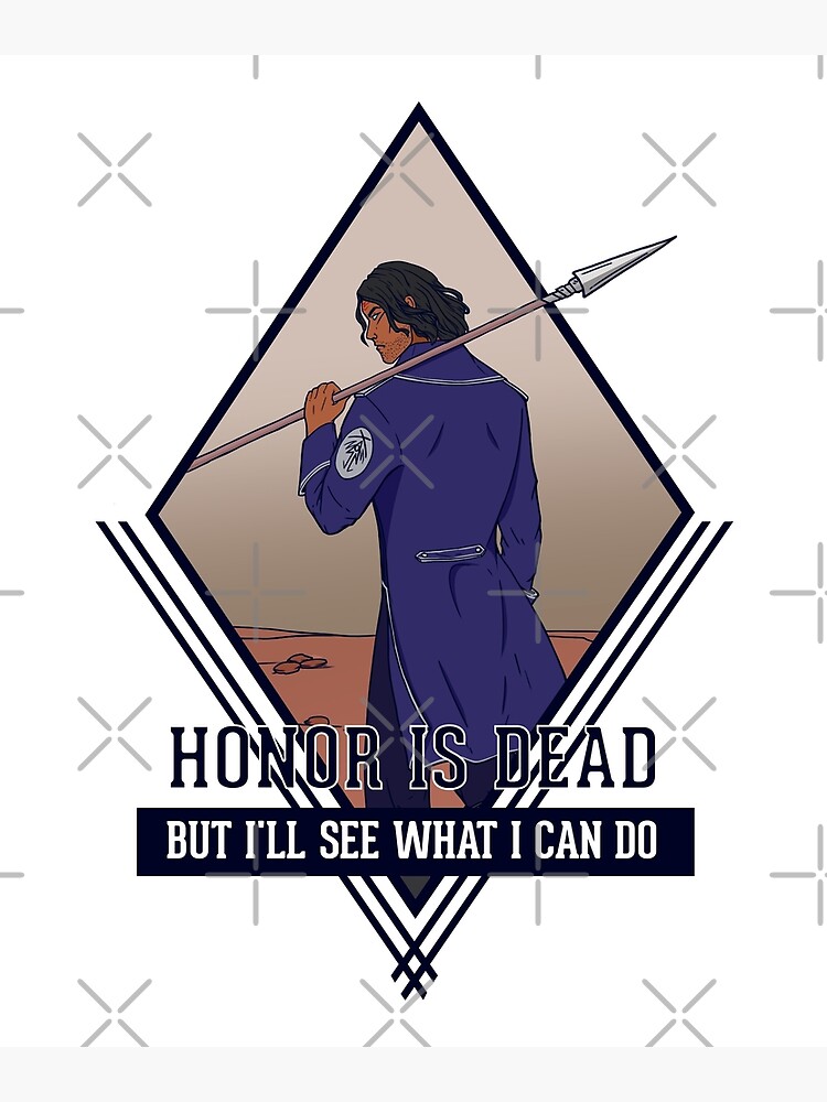"Honor Is Dead Kaladin Bridge 4" Poster for Sale by ruiazevedo | Redbubble