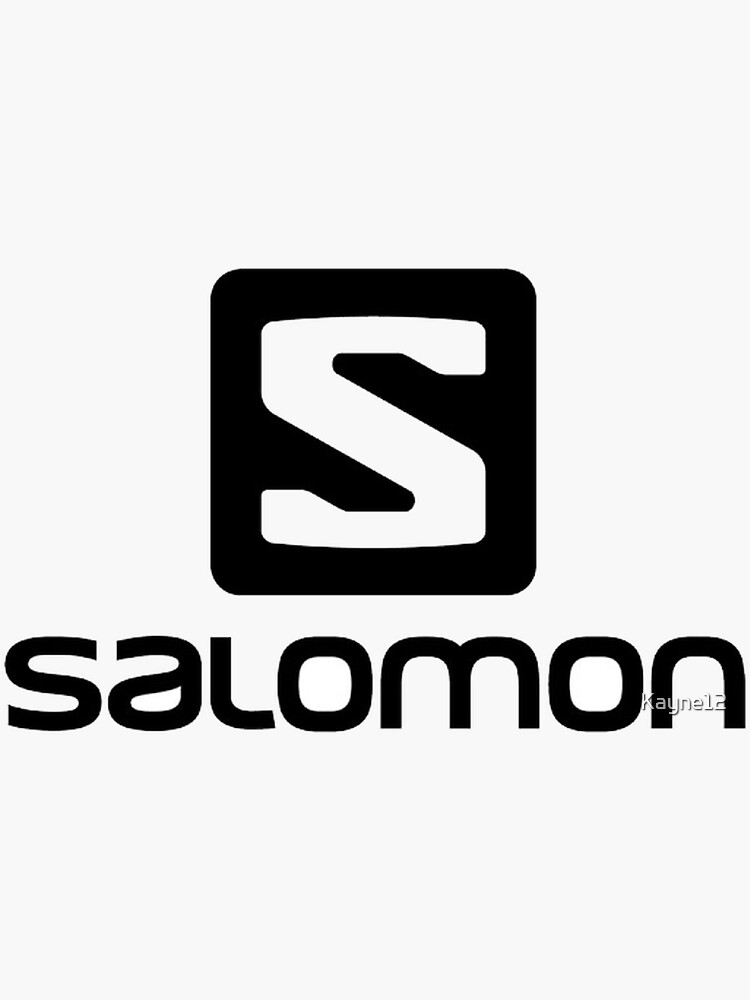"Salomon skiing tee" Sticker for Sale by Kayne12 | Redbubble
