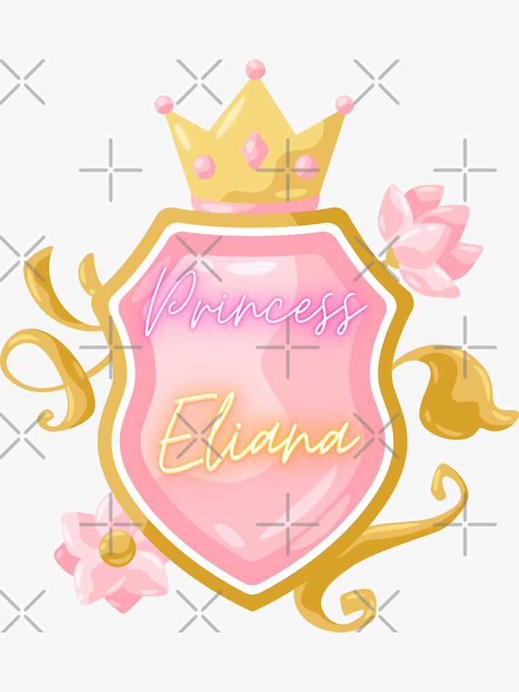 "Princess Eliana" Sticker for Sale by Sheen-designs | Redbubble