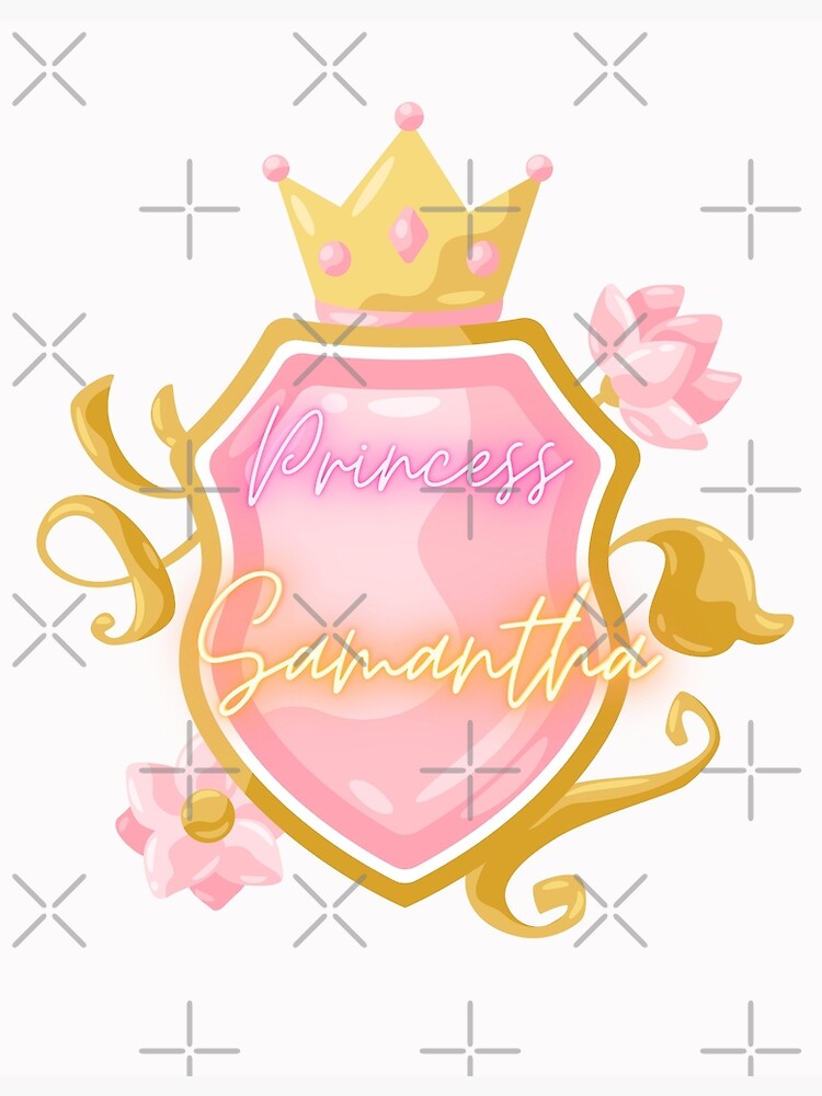"Princess Samantha" Poster for Sale by Sheen-designs | Redbubble