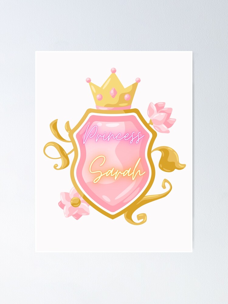 "Princess Sarah" Poster for Sale by Sheen-designs | Redbubble