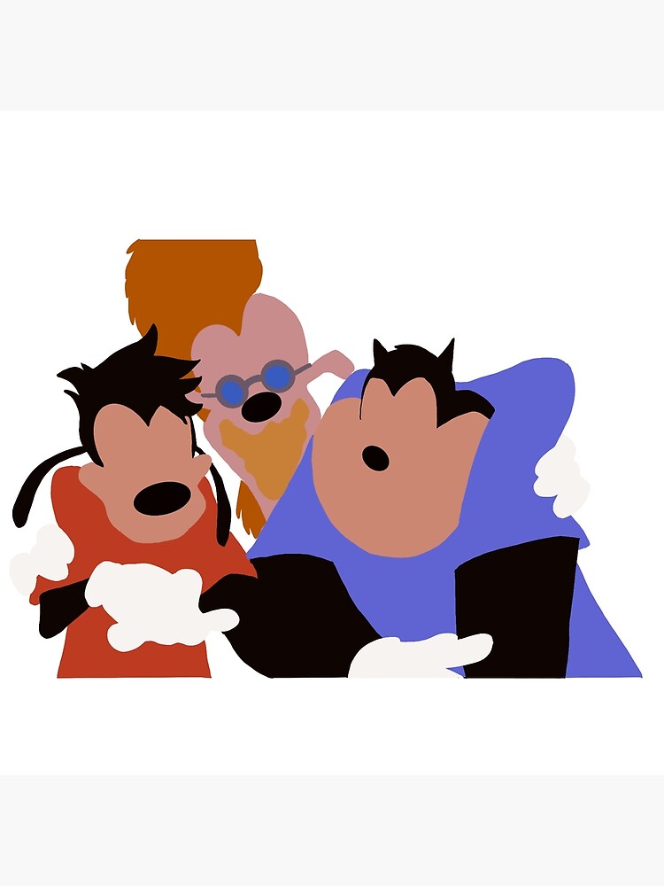 " A goofy movie sticker" Art Print by Patmackriel70 | Redbubble