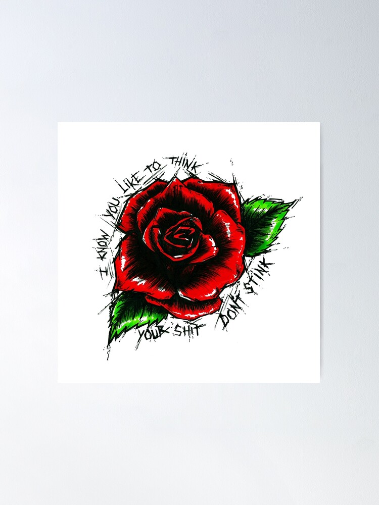 "Smells Like Roses" Poster for Sale by Kris Stewart | Redbubble