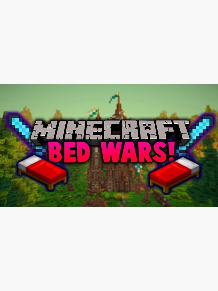 "Copie de MINECRAFT - Bedwars" Sticker by Fataly | Redbubble