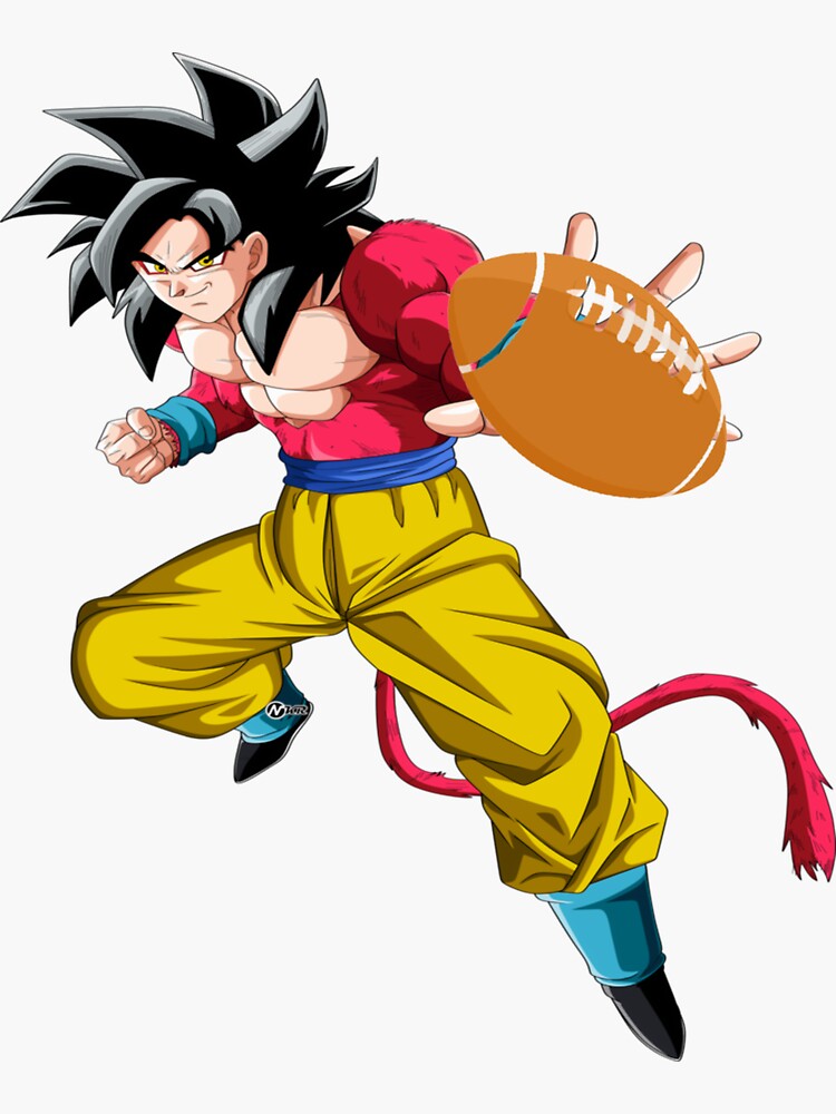 " Dragon ball sport Rugby" Sticker by Maxpgd18 | Redbubble