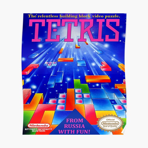 Tetris Posters | Redbubble