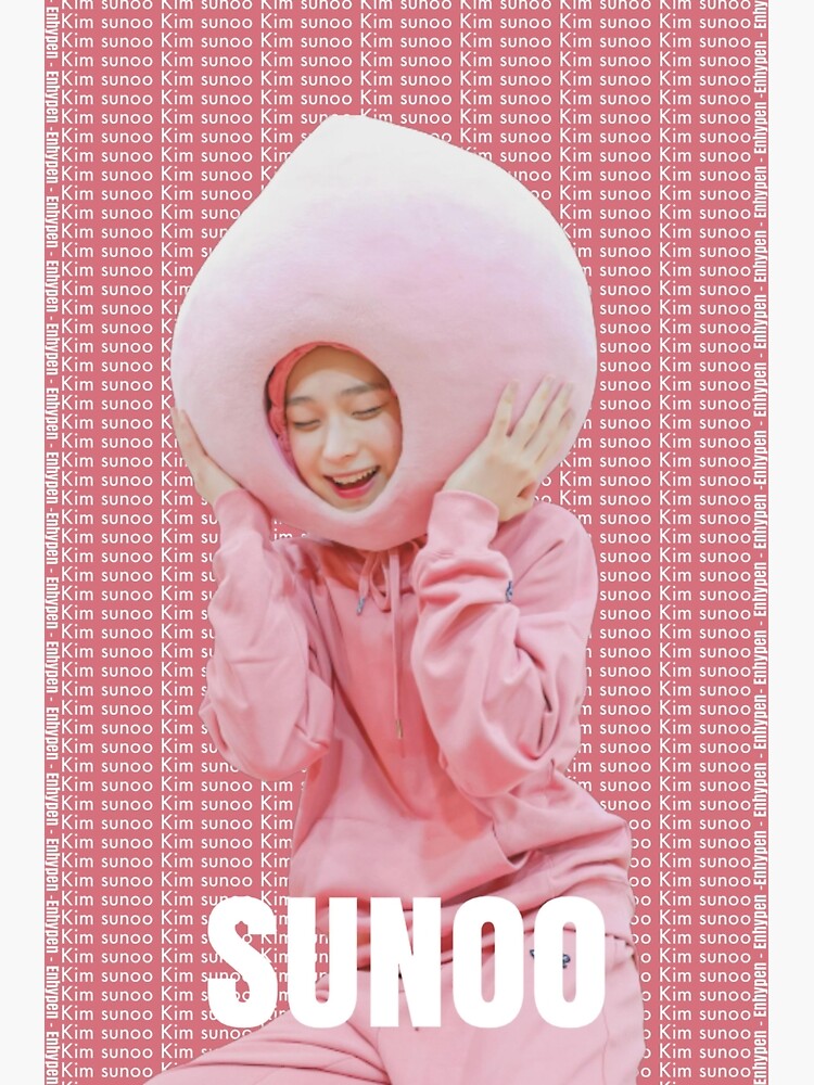 "ENHYPEN KIM SUNOO EDIT" Poster for Sale by banoffe12 | Redbubble