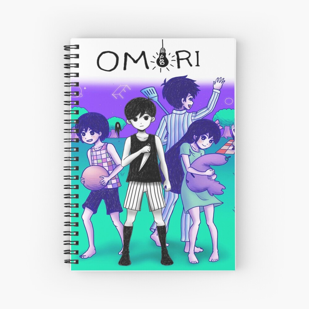 "omori" Spiral Notebook for Sale by JAK-SON | Redbubble