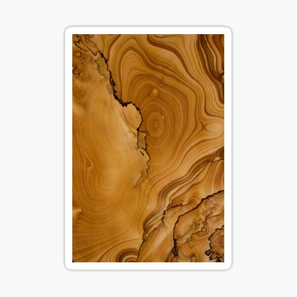 "Wood Grain" Sticker for Sale by kingfisher02 | Redbubble