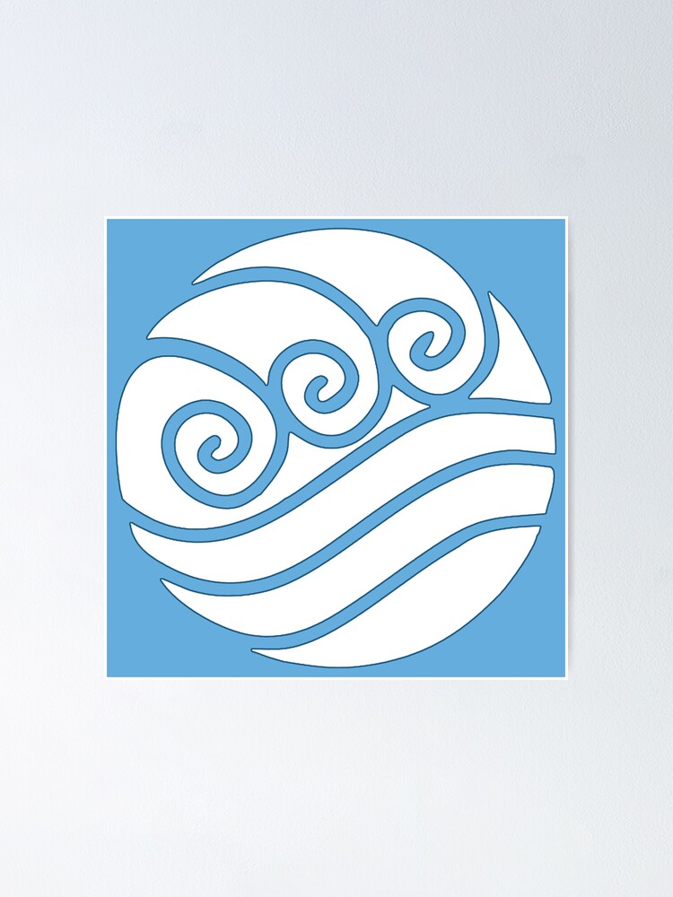 "Waterbender" Poster by kaylakirkendall | Redbubble