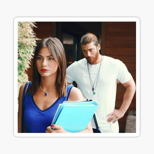 "Can & Sanem " Sticker by Dragon20yt | Redbubble