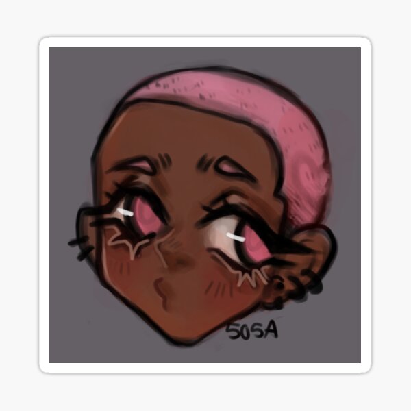 "Shaved Heart" Sticker by Paper-mache | Redbubble