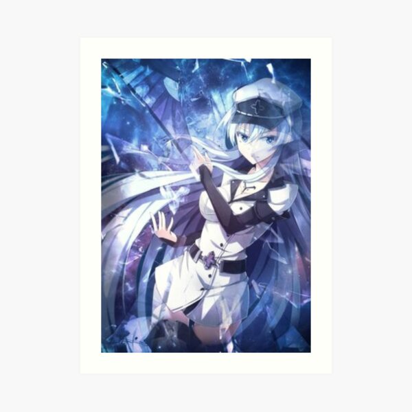 "Esdeath" Art Print for Sale by DTGaccessories | Redbubble