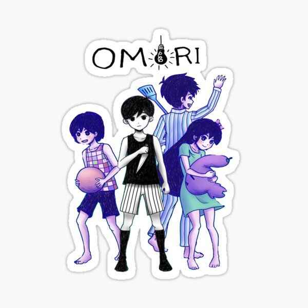 "omori" Sticker for Sale by JAK-SON | Redbubble