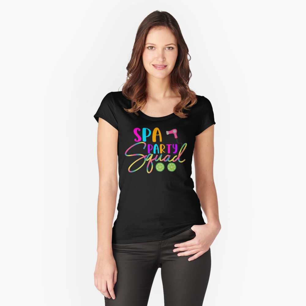 "Spa Party Squad Funny Birthday Theme" Essential T-Shirt for Sale by ...