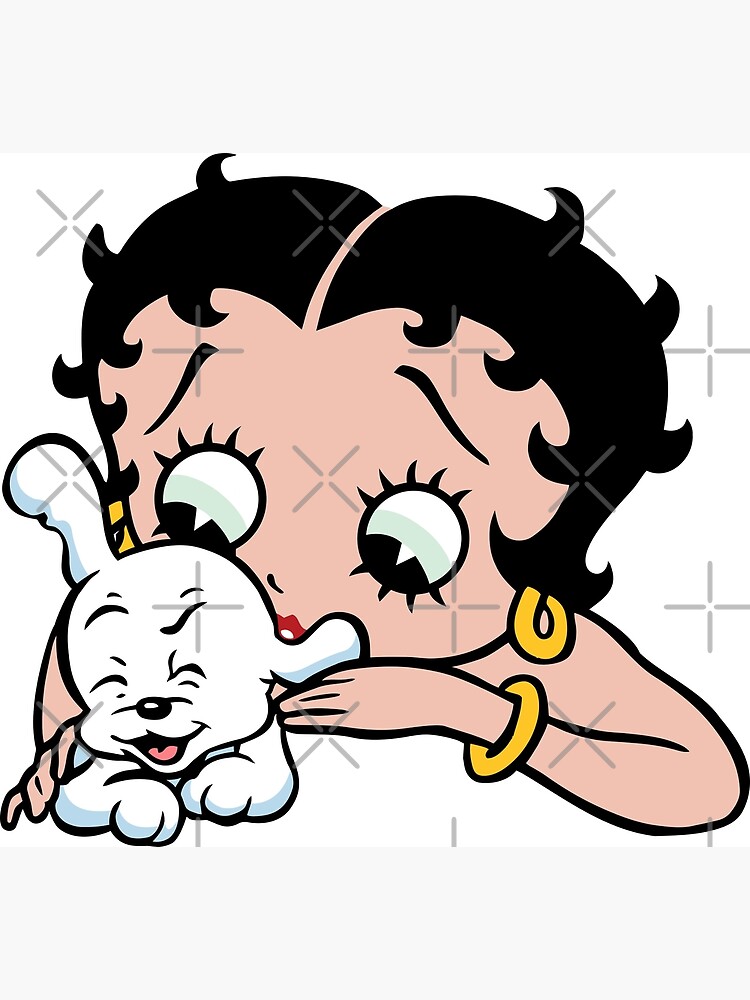Póster «Betty Boops y Pudgy Dog» de qaplats | Redbubble