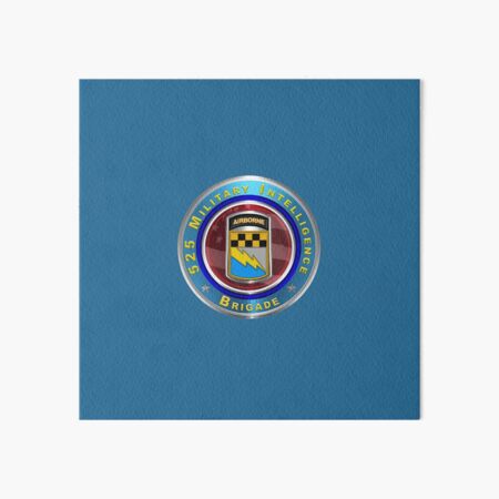 " 525 Military Intelligence Brigade “Airborne”" Art Board Print for ...