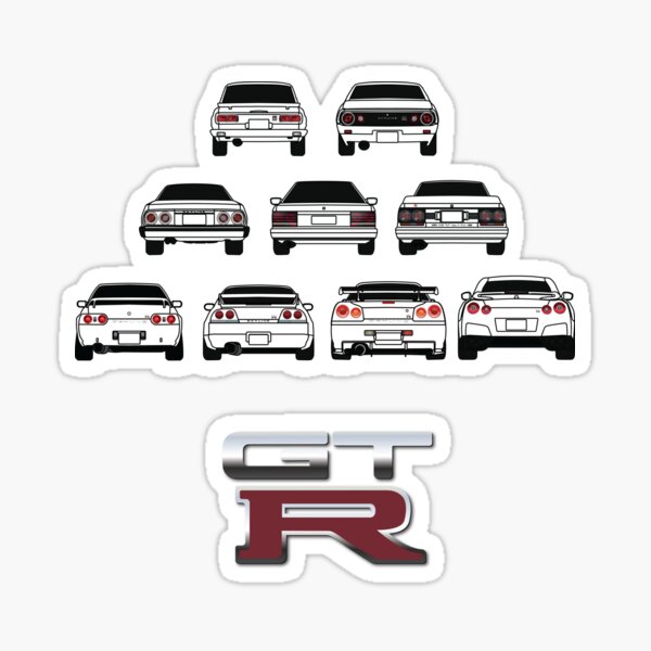 Rb26dett Stickers | Redbubble