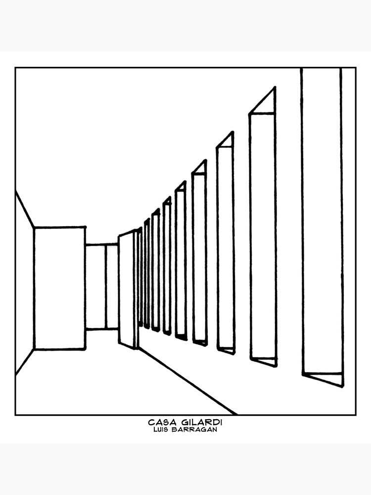 "Gilardi House (Interior)" Poster by Arquitipico | Redbubble