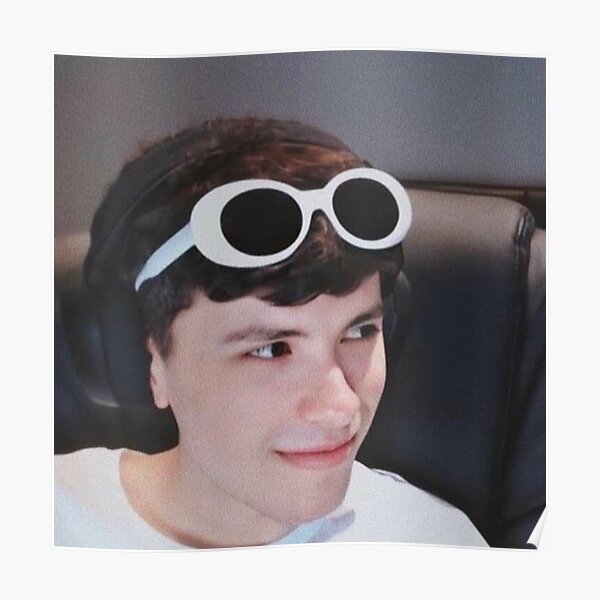 "George not found, clout goggles, cute" Poster for Sale by R-uby ...