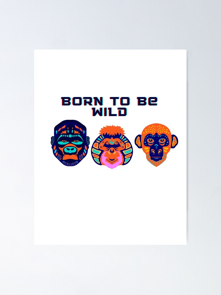 "Monkey business" Poster for Sale by ShanelleS | Redbubble
