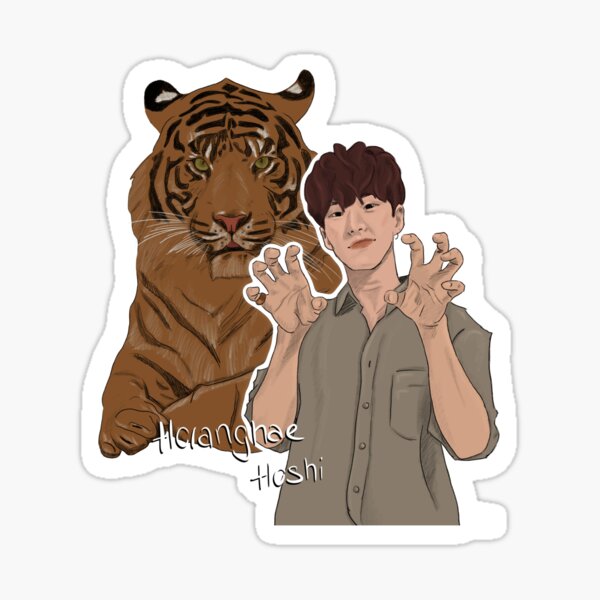 "Hoshi Horanghae" Sticker for Sale by TesiDraws | Redbubble