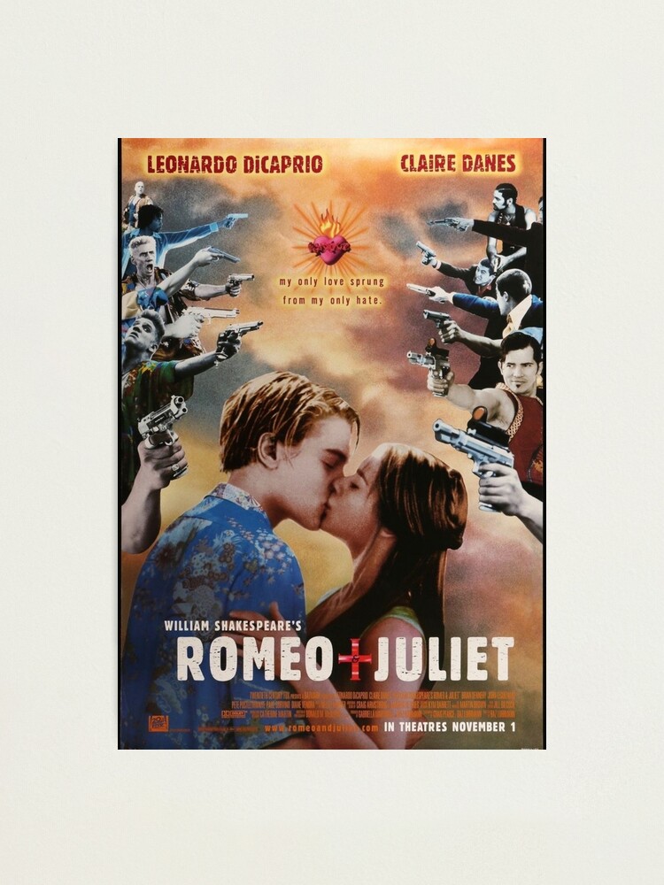 Lámina fotográfica «CARTEL DE PELÍCULA DE ROMEO Y JULIETA» de INVIDIAM | Redbubble