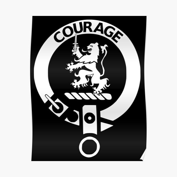 "Crest Badge of Clan Cumming/Comyn" Poster for Sale by Shav | Redbubble