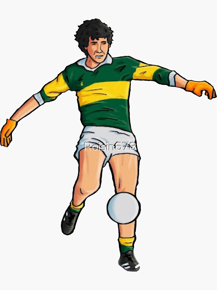 "Kerry footballer " Sticker by Roisin678 | Redbubble