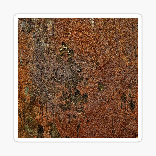 "Rust On Steel" Sticker for Sale by ralphsamo | Redbubble