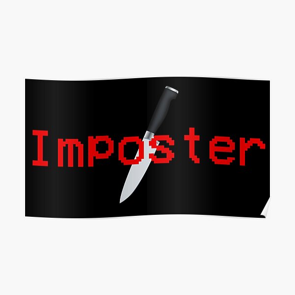 "Among Us Imposter" Poster for Sale by LST997 | Redbubble