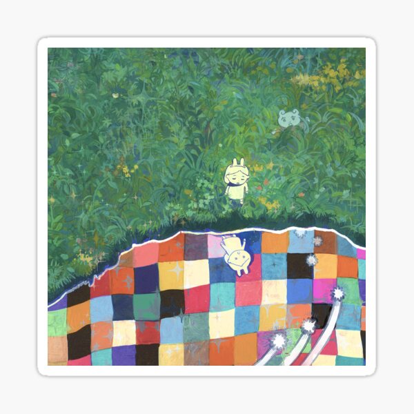 "lullaby for you album greer band" Sticker for Sale by gicappy | Redbubble
