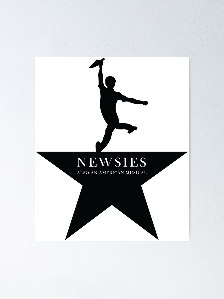 "Newzie Star - Broadway Theatre Logo" Poster by AddisonArtworks | Redbubble