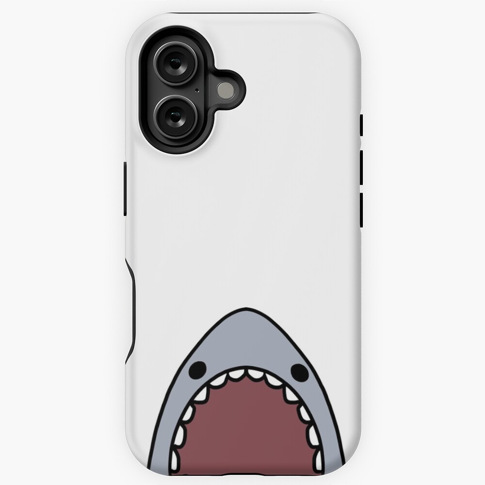 "SHARK!" Sticker for Sale by treeglass | Redbubble