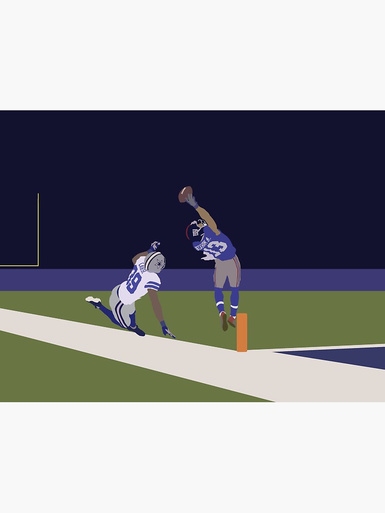 "OBJ One-Handed Catch" Sticker by jmoscotte | Redbubble